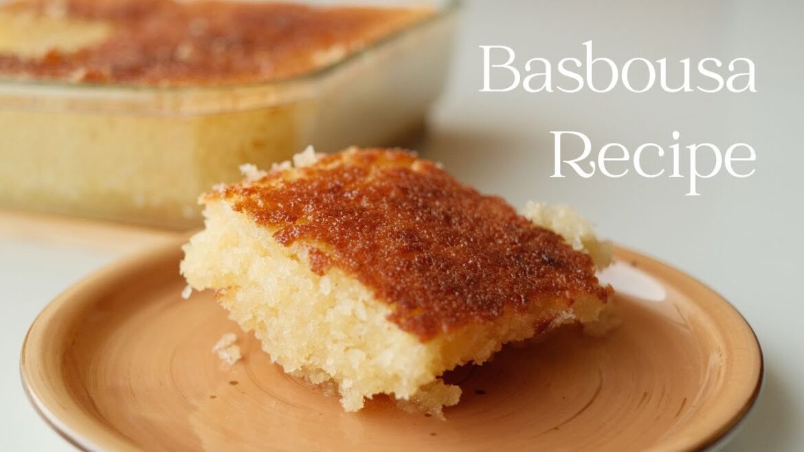 The Best Basbousa Recipe | A Semolina & Coconut Cake That Comes ...