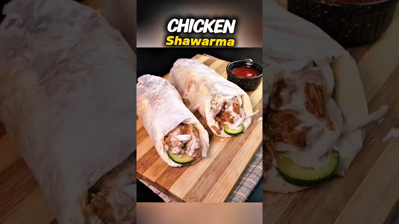 Authentic Chicken Shawarma Recipe at home | New Shawarma Recipe # ...