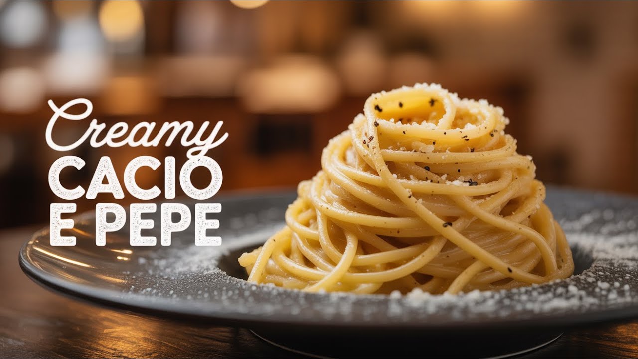 Ultimate Cacio e Pepe Recipe Master the Creamy Classic with Pecorino ...