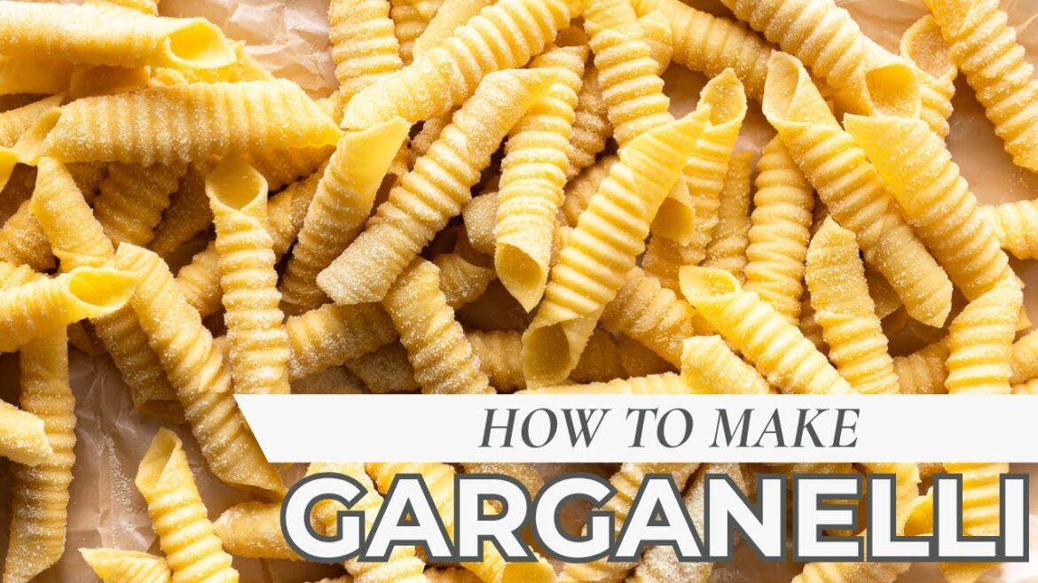 How to Make Garganelli (Hand-Rolled Pasta Tubes with Ridges) - Dining ...