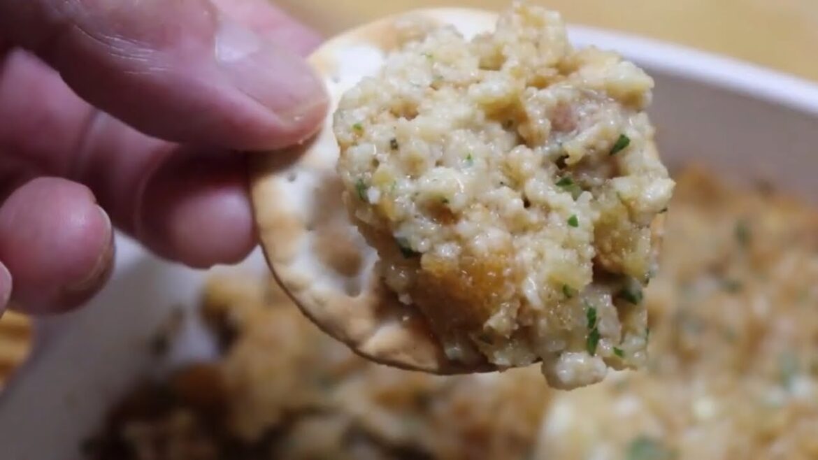 This Clam Dip Will Make You The Party Legend | Baked Clam Dip Recipe ...