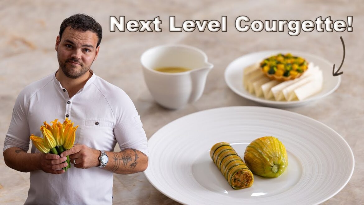 Michelin Courgette Dish! More Than 10 Fine Dining Recipes! - Dining and ...