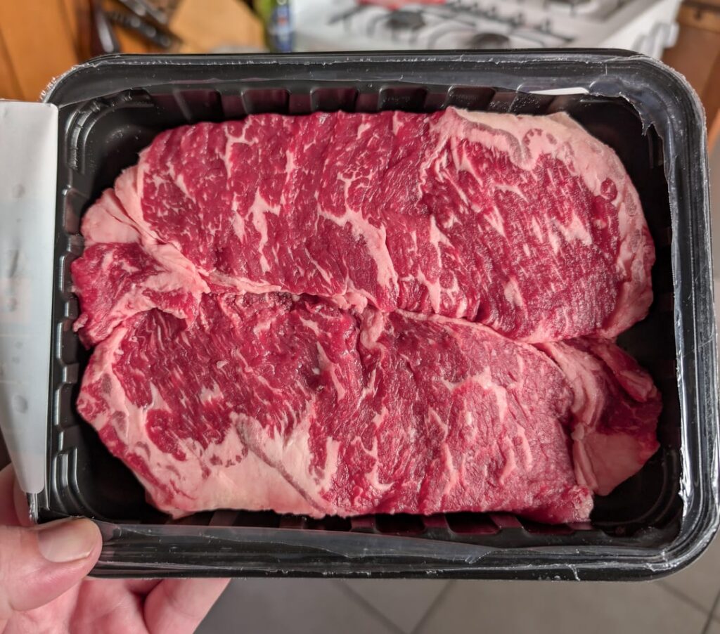 .8 lb ribeye 'steaks' on sale - 2.5 hrs @ 135 from frozen - Dining and ...