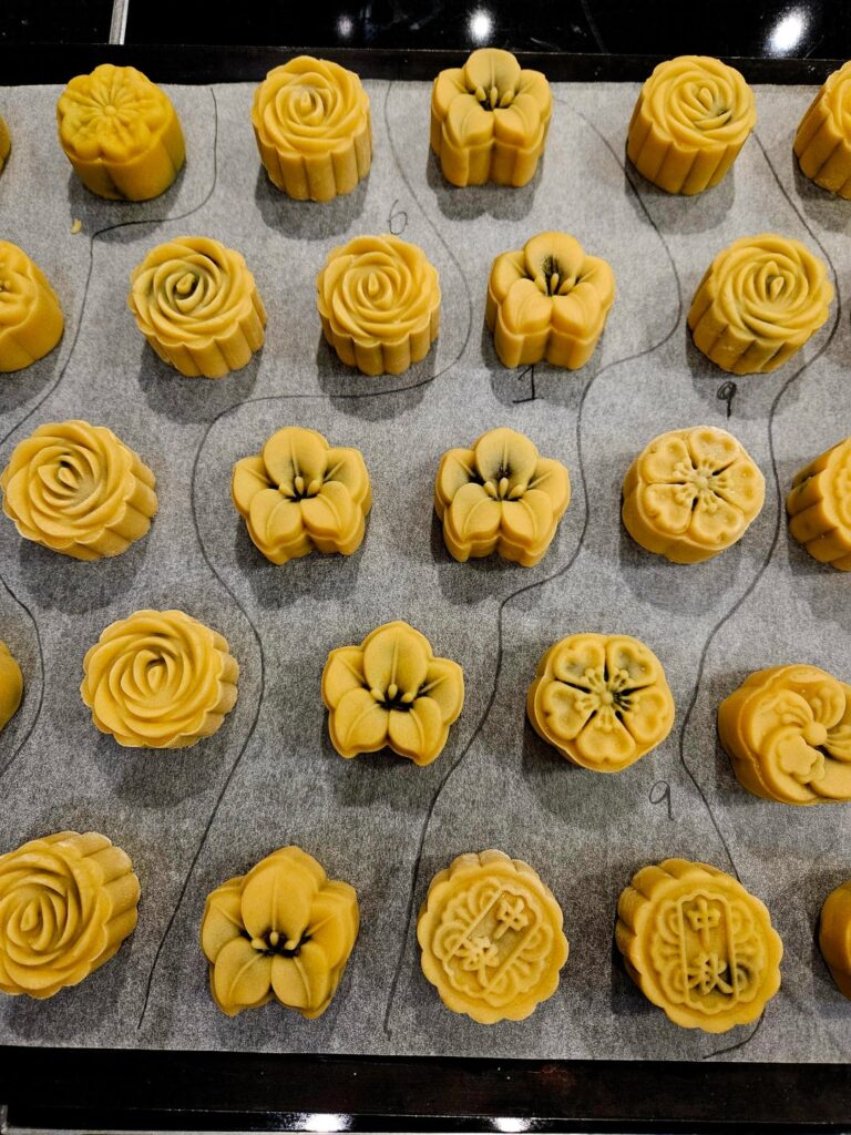 Shortbread Mooncakes made from scratch by hand - Dining and Cooking