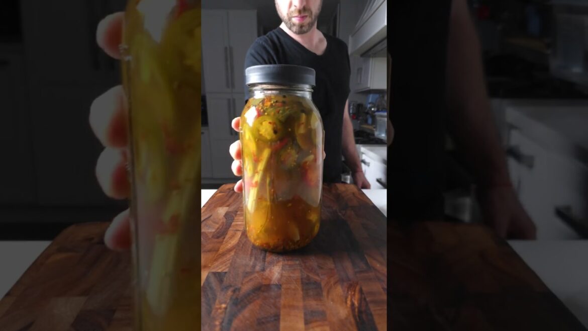 Making Extremely Spicy Fermented Pickles With Mutant Cucumber - Dining ...
