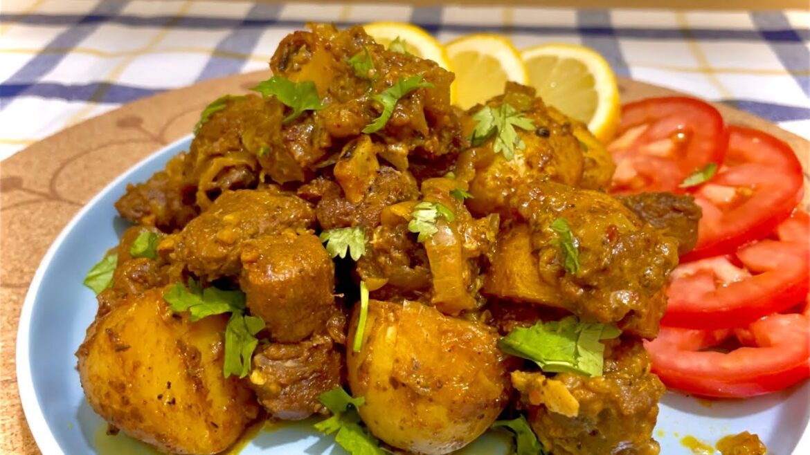 Easy Mutton Roast Recipe | Juicy & Tender One Pan Baked Mutton - Dining ...