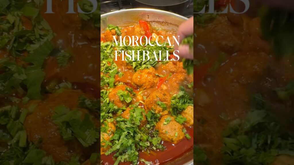 Moroccan Fish Balls Recipe - Dining and Cooking
