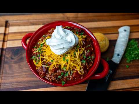 AB’s Chili | Hearty Homemade Beef & Bean Chili Recipe - Dining and Cooking