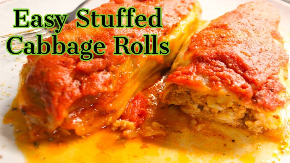 Easy Stuffed Cabbage Rolls Recipe You'll Fall In Love With - Dining and ...