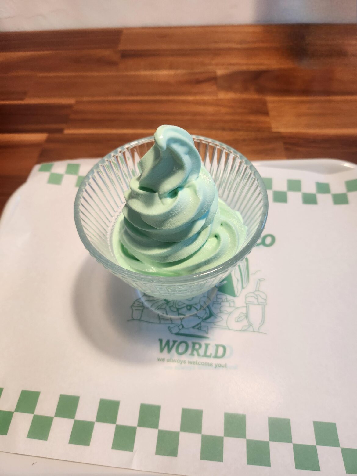 Pure mint ice cream - Dining and Cooking