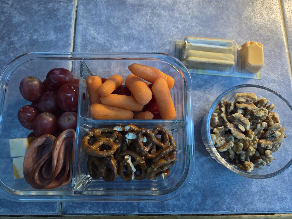 My daily lunch for the middle of a 12 hour work day. Any ideas on how I ...