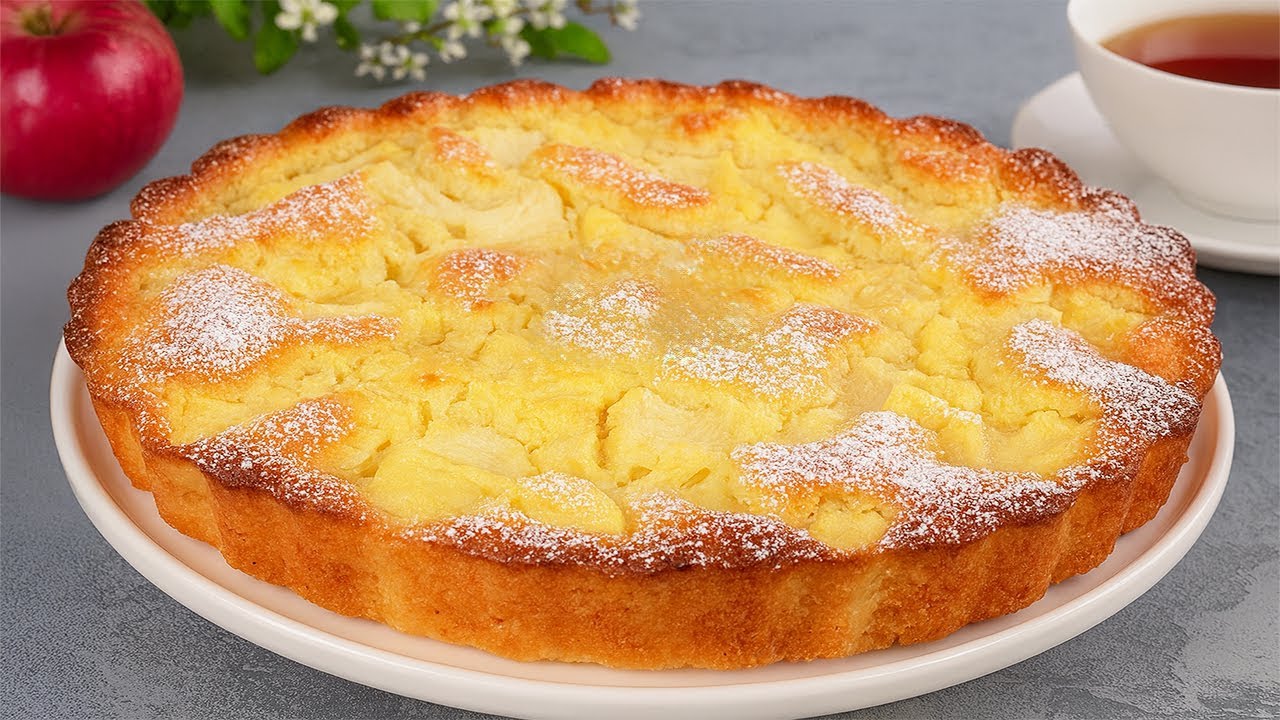 Ein Apfelkuchen, der in Ihrem Mund schmilzt! Jeder sucht nach diesem ...