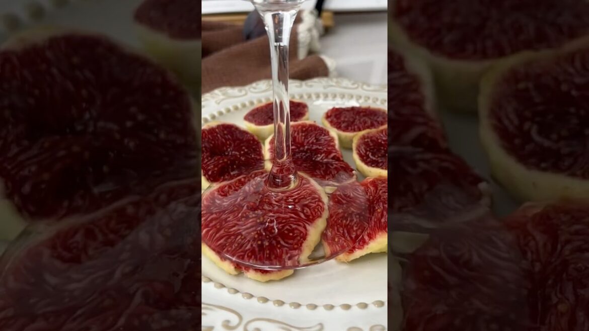 Fig Carpaccio - Dining and Cooking