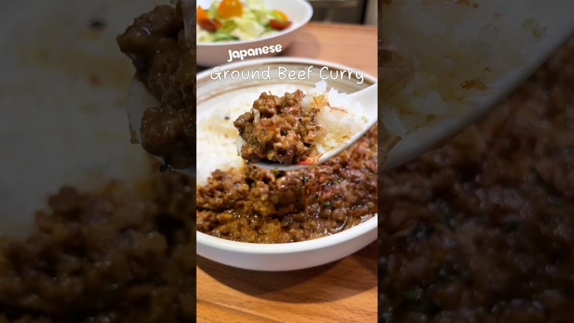 Japanese Ground Beef Curry in 30 minutes! #quickrecipes #cooking ...