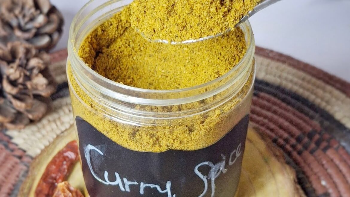 Homemade Curry Spice Mix. Secret To The Easiest Spice Blend # ...