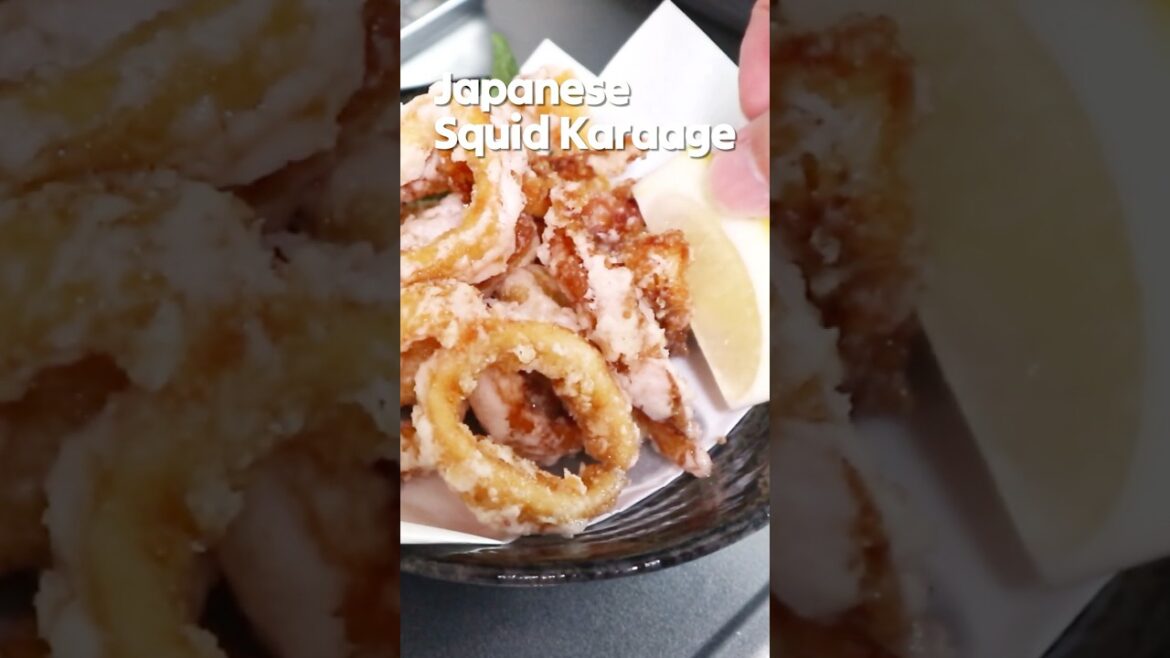 Japanese Squid Karaage: How to Make the Ultimate Crispy Snack Recipe ...