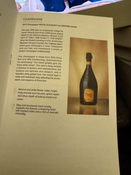 Biz Class EVA Wine List - Dining and Cooking