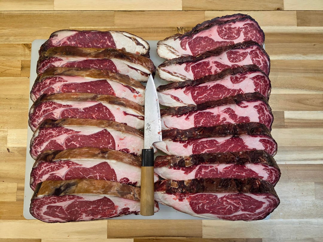 36 Day Dry Aged Ribeye - Dining and Cooking