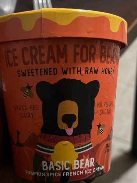 Ice cream for bears - pumpkin spice - Dining and Cooking
