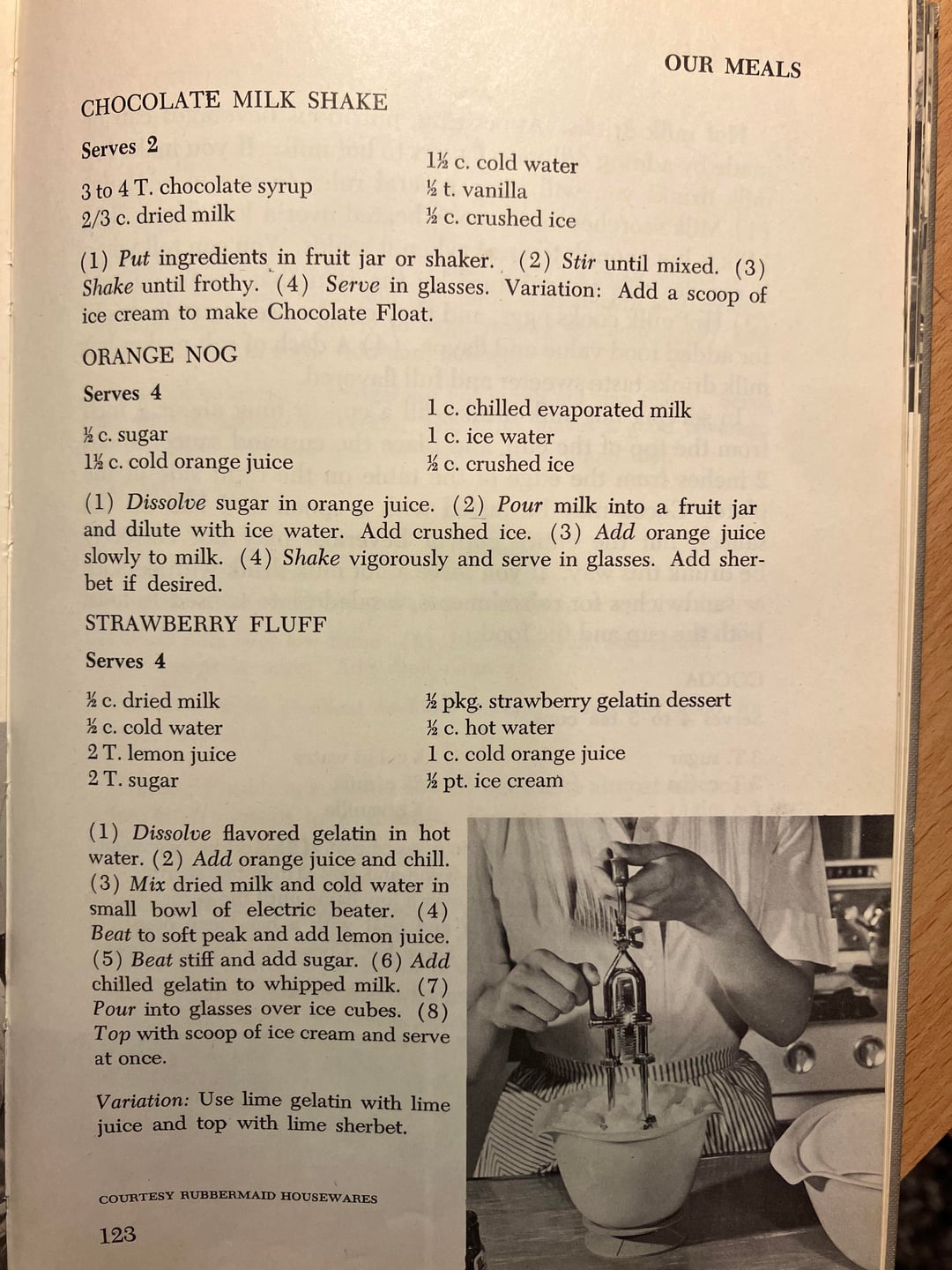 Wacky drinks from Young Living, 1963 - Dining and Cooking