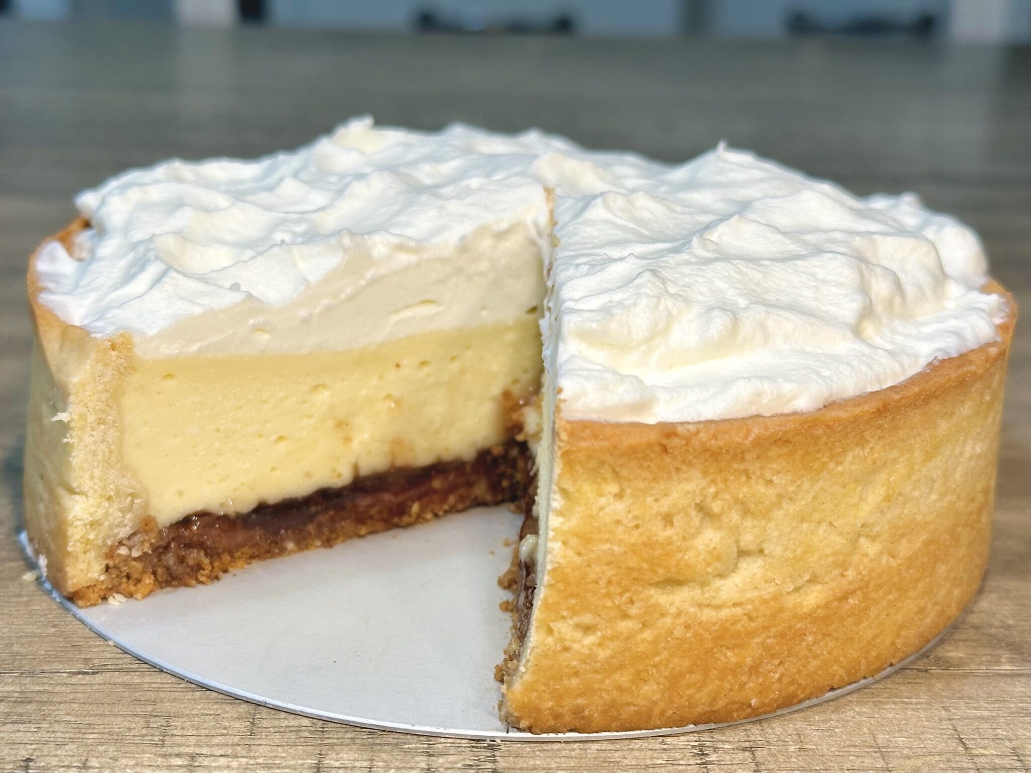 [OC] Made a Hokkaido Snowmelt Cheesecake - Dining and Cooking