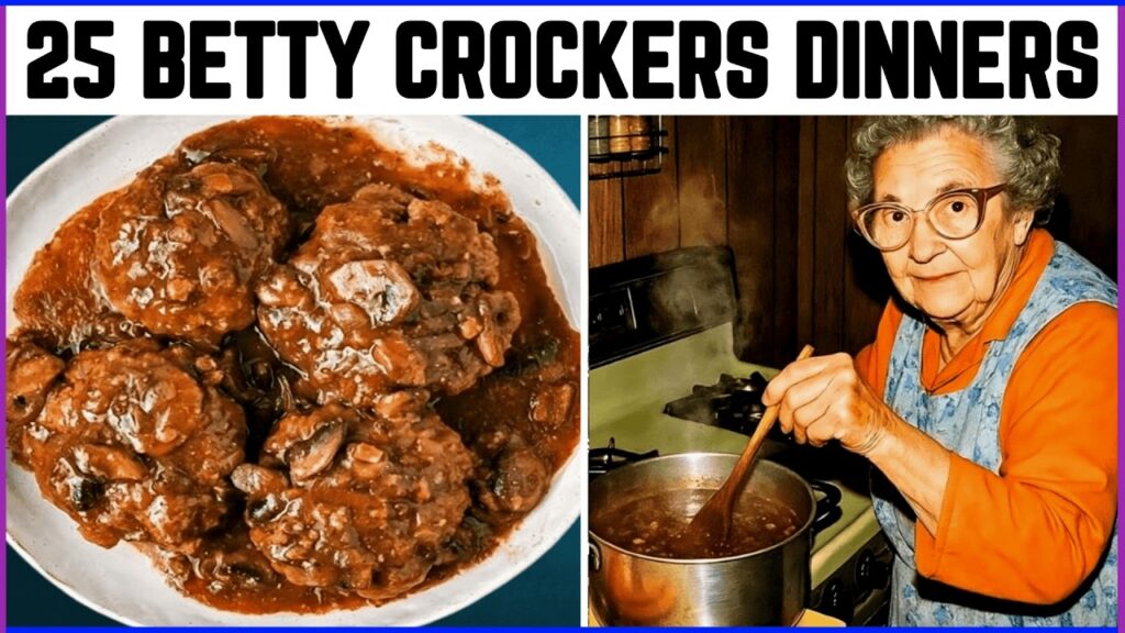 25 Old Betty Crocker Cheap Dinners Nobody Makes Anymore! - Dining and ...