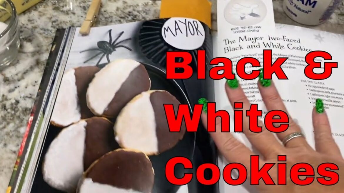 Christmas Cookies - NBC The Mayor Two-Faced Black & White Cookies ...