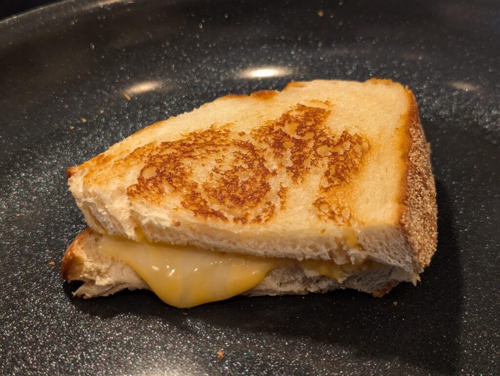 Gooey cheese. - Dining and Cooking
