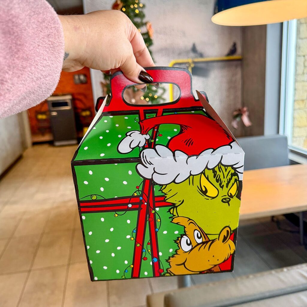 McDonald's Grinch Meal and Dill Pickle McShaker Fries - Dining and Cooking