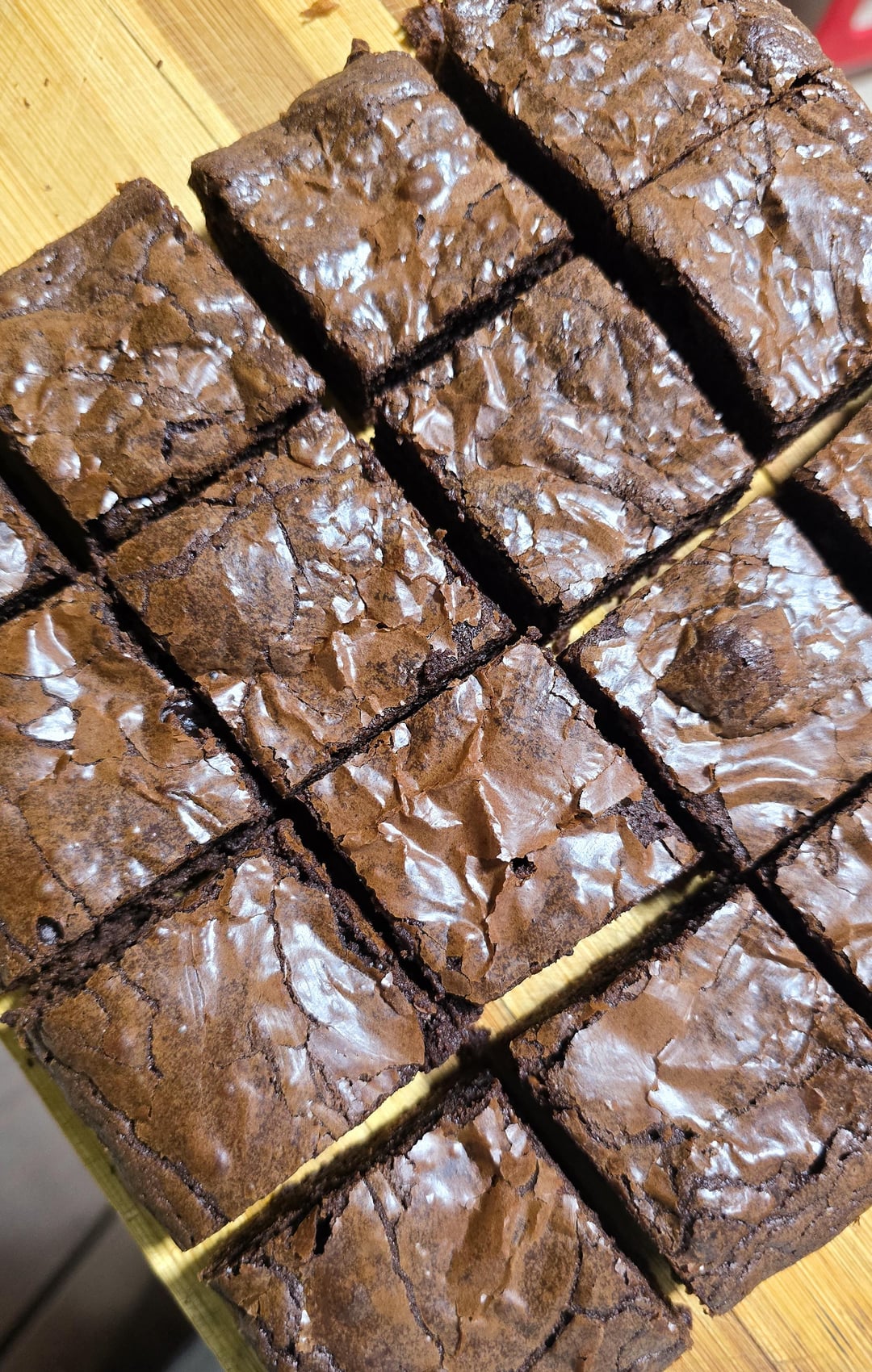 [Homemade] Shiny crust Brownies - Dining and Cooking