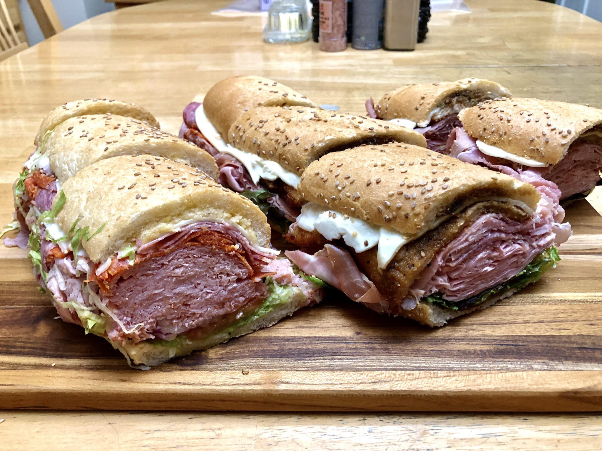Italian Sub & Godfather Sub from Steve’s Pizza - Dining and Cooking