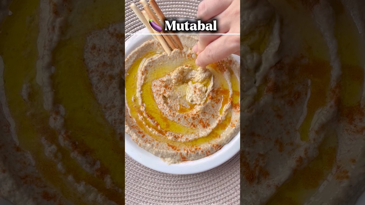 Homemade Mutabal – the perfect Middle Eastern dip that’s silky smooth ...
