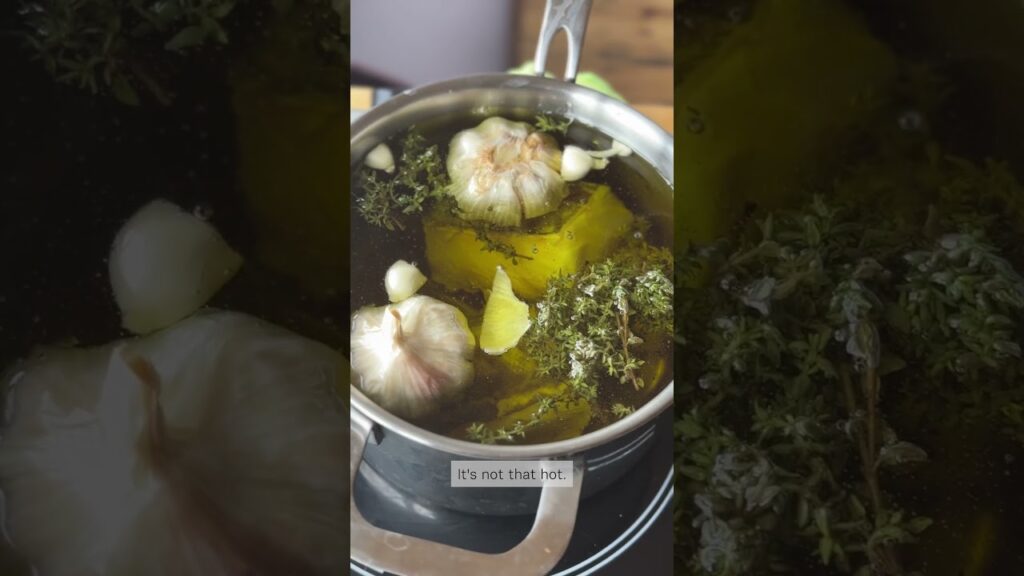 Confit cod with watercress velouté #cod #confit #recipe - Dining and ...