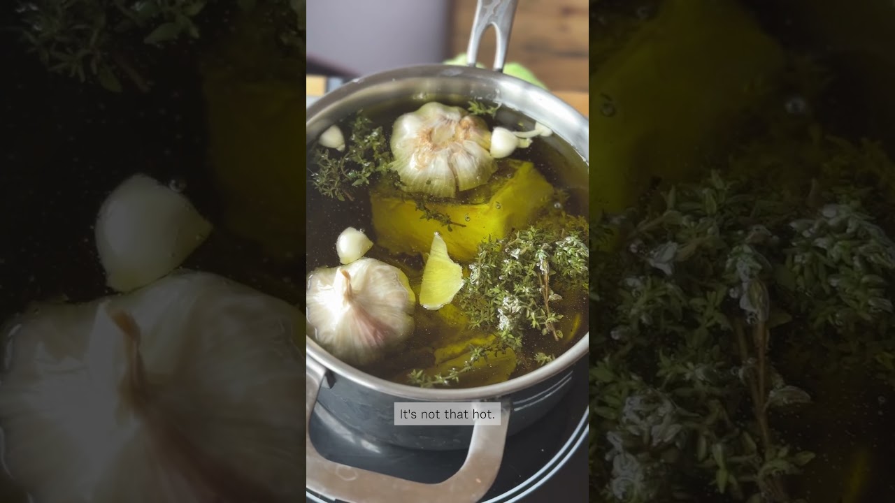 Confit cod with watercress velouté #cod #confit #recipe - Dining and ...