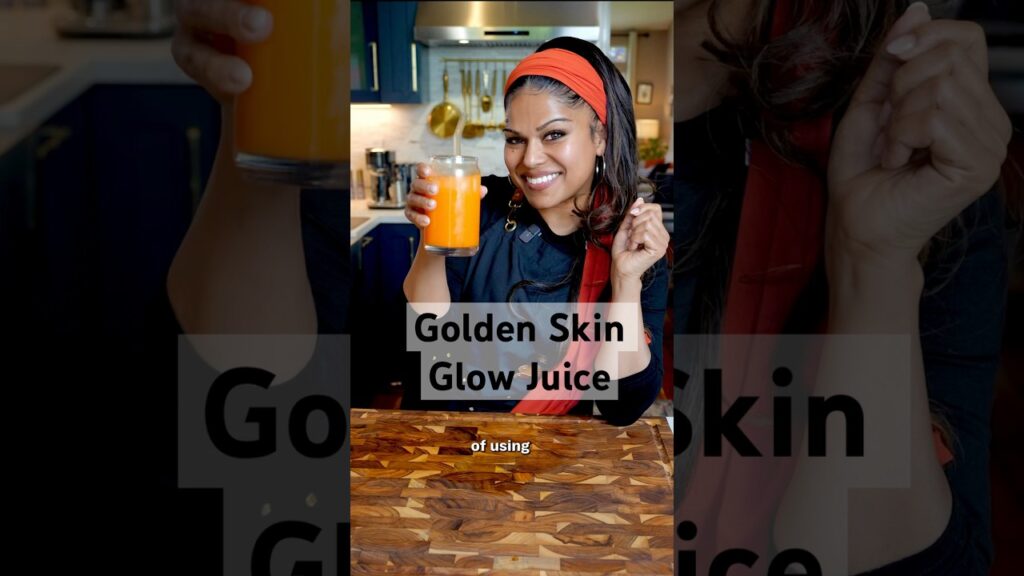 Golden Glow Juice for Your Skin - Dining and Cooking
