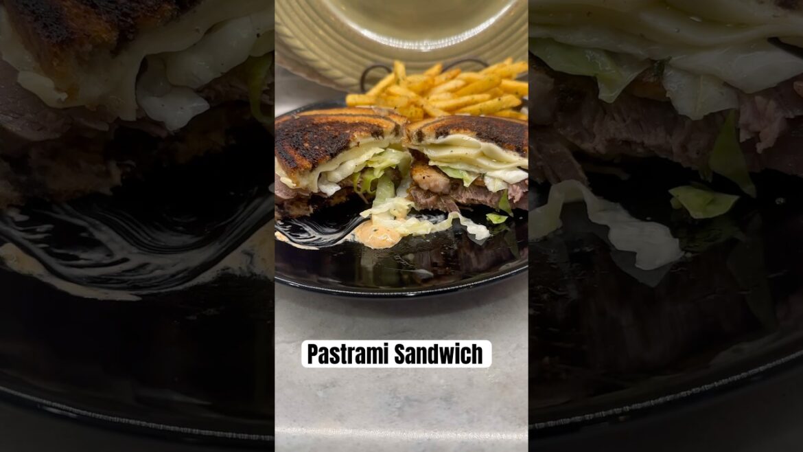 Pastrami sandwich that beats Subway!!! - Dining and Cooking