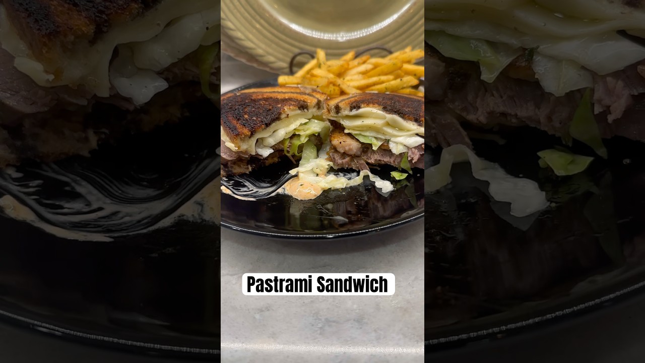 Pastrami sandwich that beats Subway!!! - Dining and Cooking