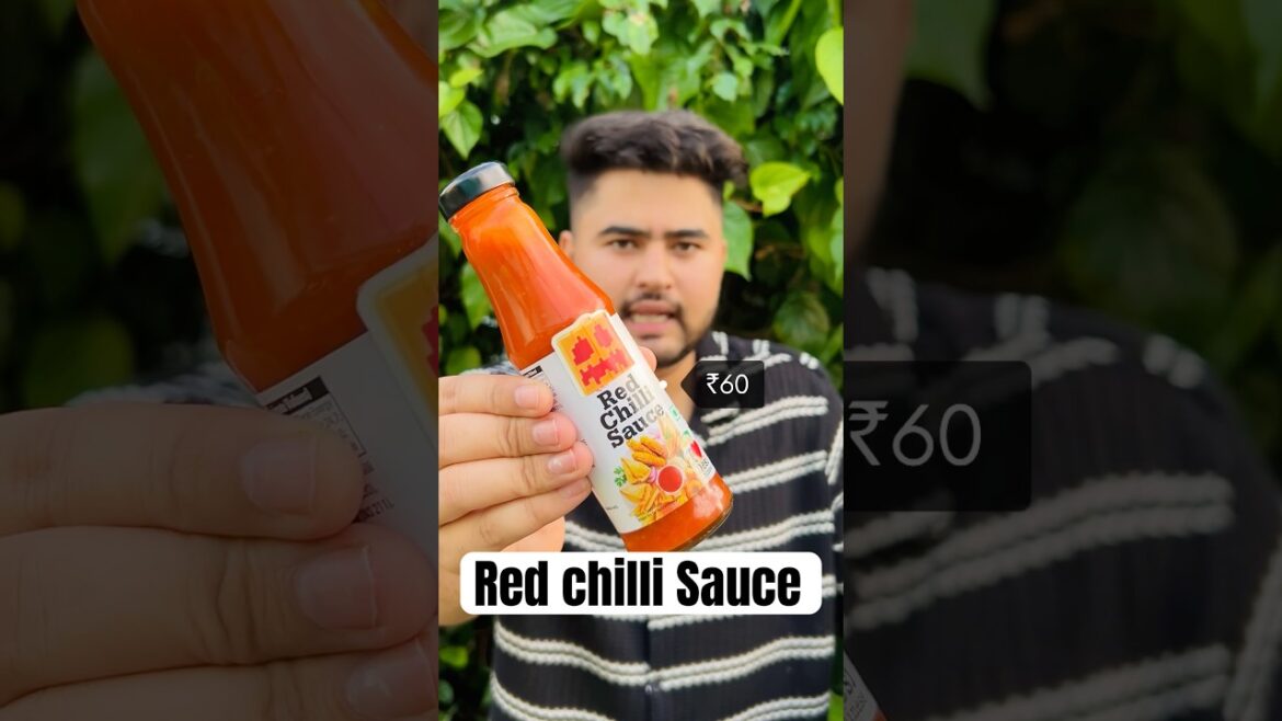 Red chilli Sauce Recipe || Market Vs Homemade red chilli sauce - Dining ...