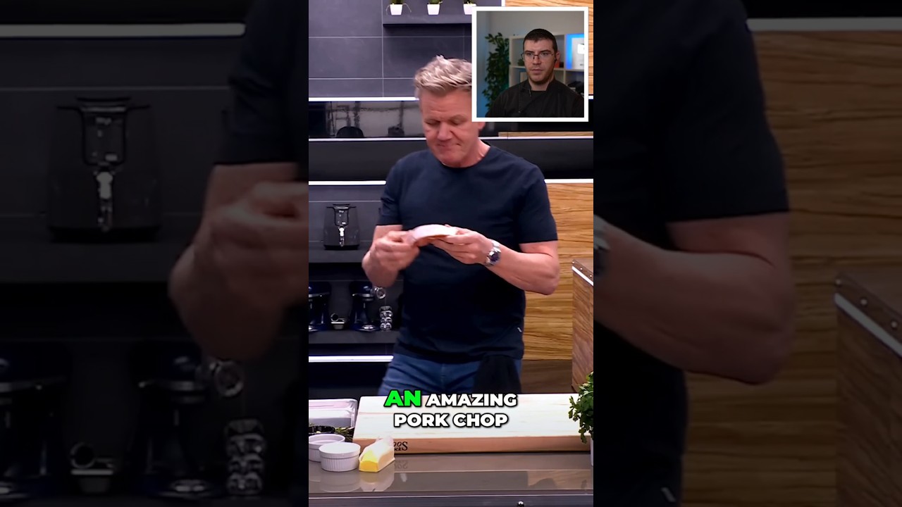 Gordon Ramsay’s “Perfect” Pork Chop?! Pro Chef Reacts - Dining and Cooking