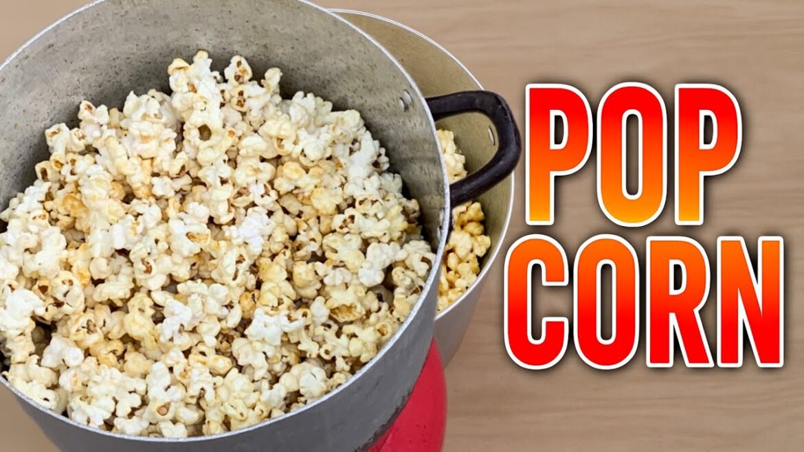 How to Make POPCORN at Home | Quick & Easy Recipe - Dining and Cooking