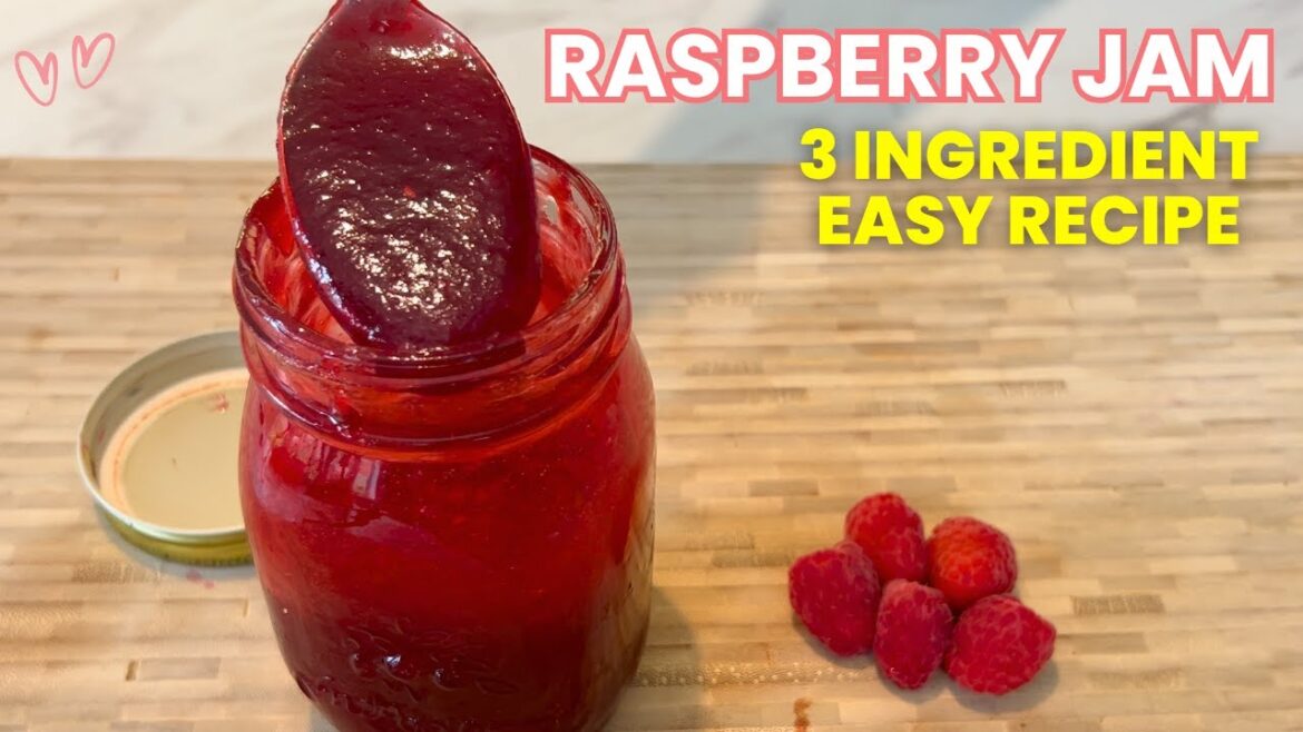 Did you know jam was this easy to make? Easy Raspberry Jam Recipe ...