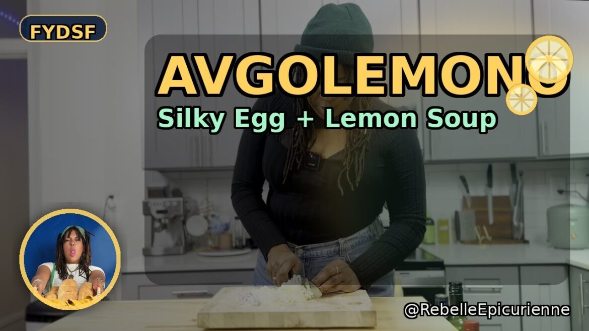 FYDSF: Avgolemono (Greek Lemon Chicken Soup) - Dining and Cooking