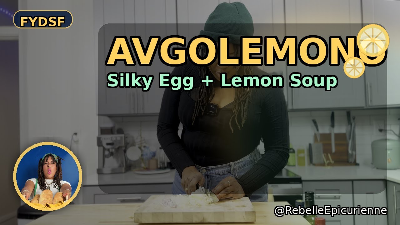 FYDSF: Avgolemono (Greek Lemon Chicken Soup) - Dining and Cooking