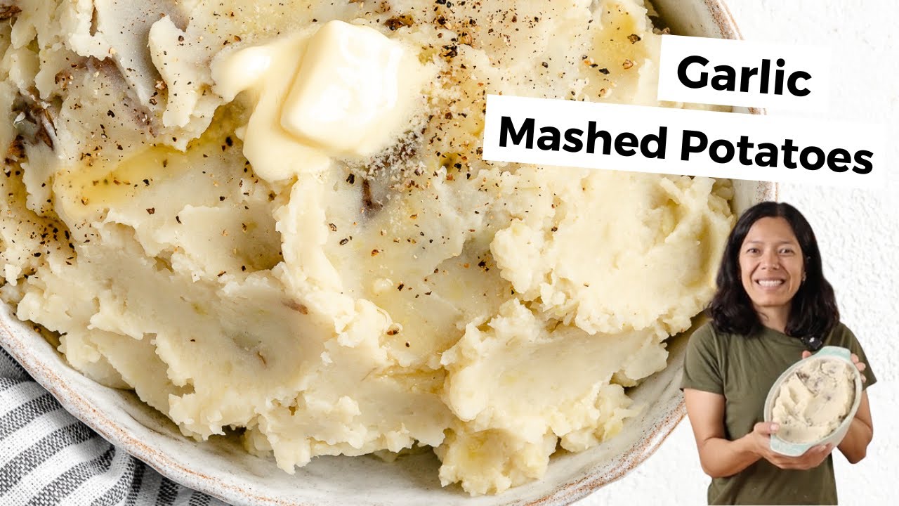 Creamy Instant Pot Garlic Mashed Potatoes - Dining and Cooking