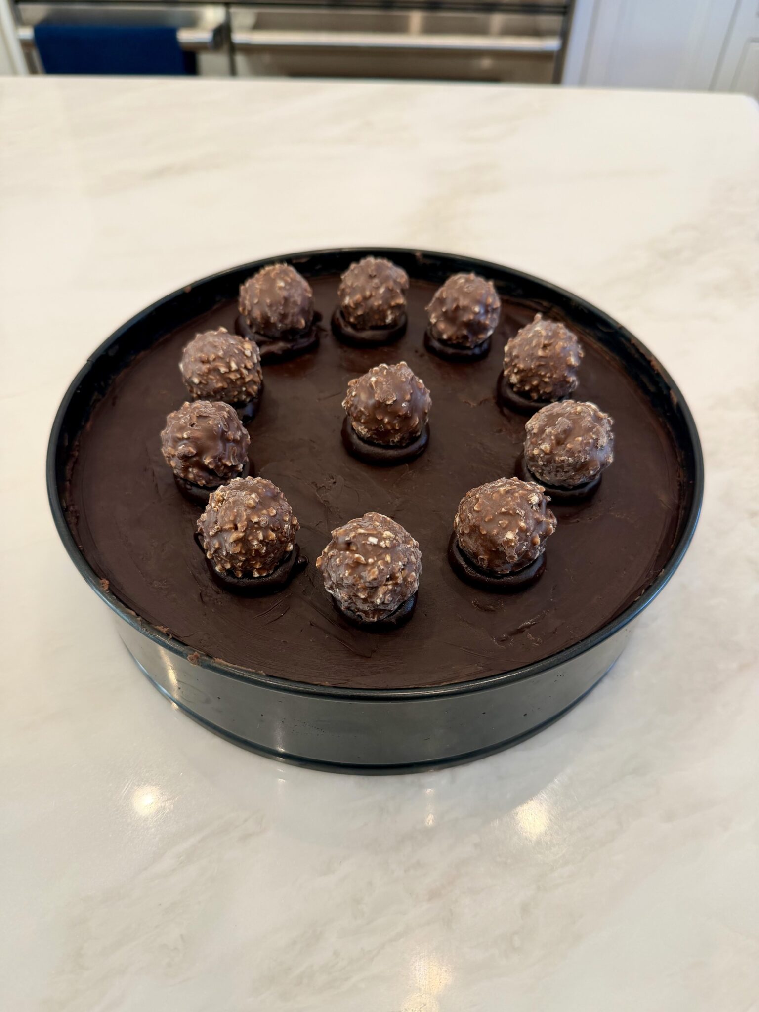 Ferrero Roche Nutella Cheesecake - Dining and Cooking