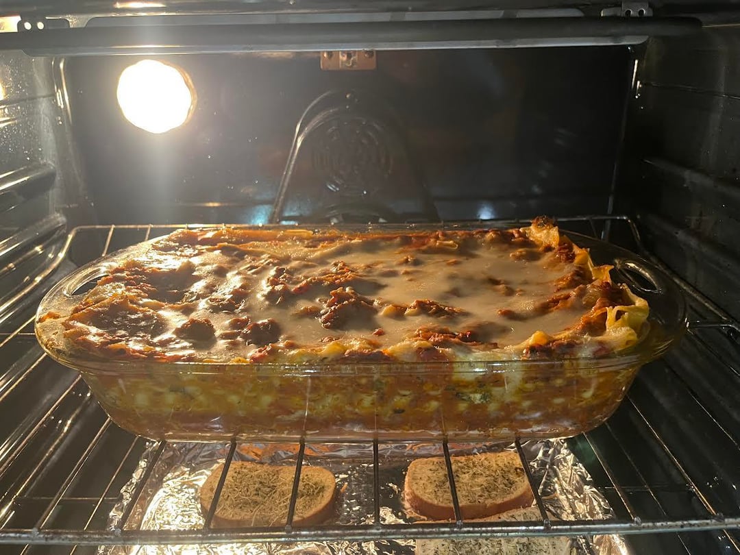 Made Lasagna w/ Miyokos Liquid Cheese & Beyond Italian Sausage - Dining ...
