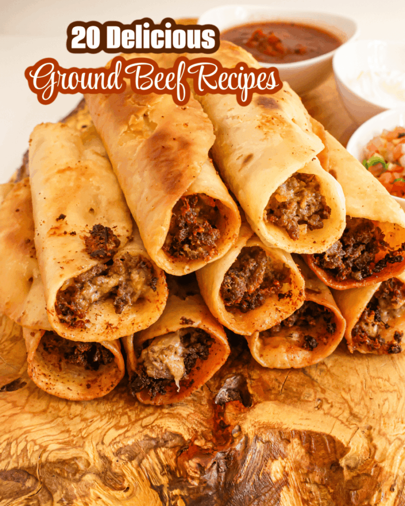 20 Ground Beef Recipes - Small Town Woman - Dining and Cooking