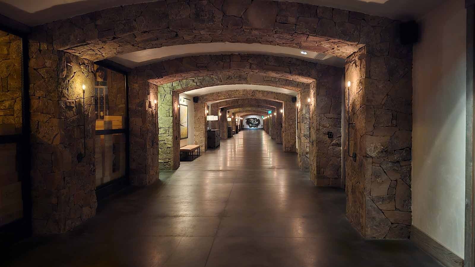 Inside Brush Creek Ranch's Wine Cellar: Secret Rooms And Ultra ...