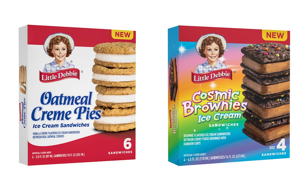 Hudsonville Ice Cream launches first-ever Little Debbie ice cream ...