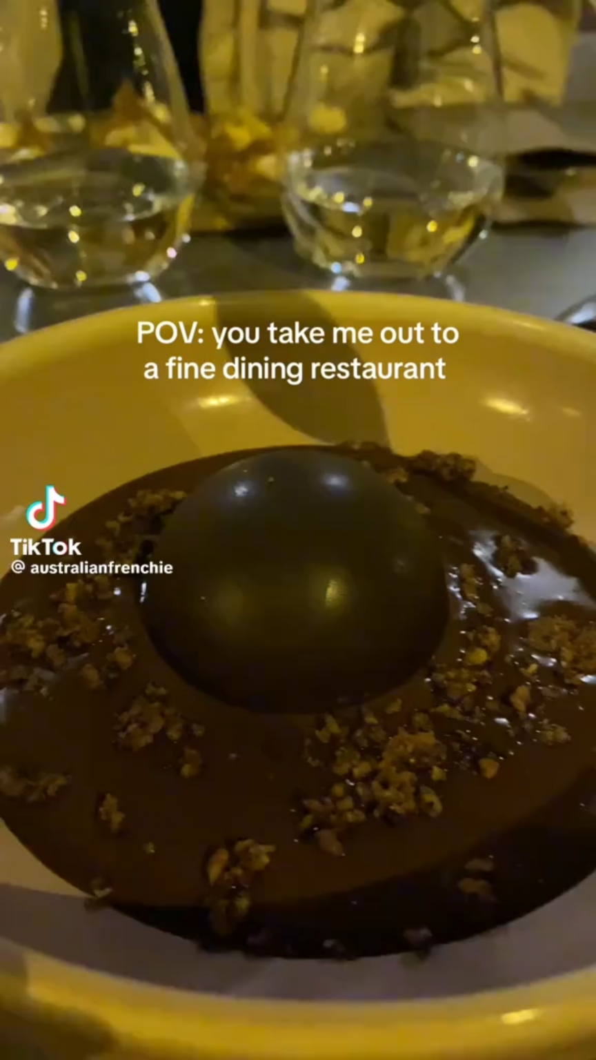 Luckily she didn't try and bite it - Dining and Cooking